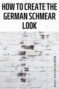 How To Create The German Schmear Look