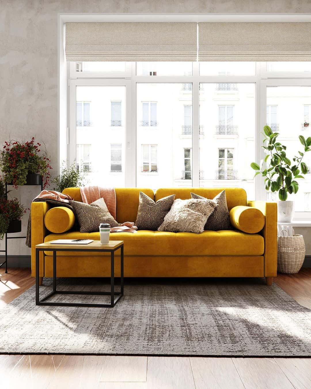 How To Decorate The Space Behind The Sofa