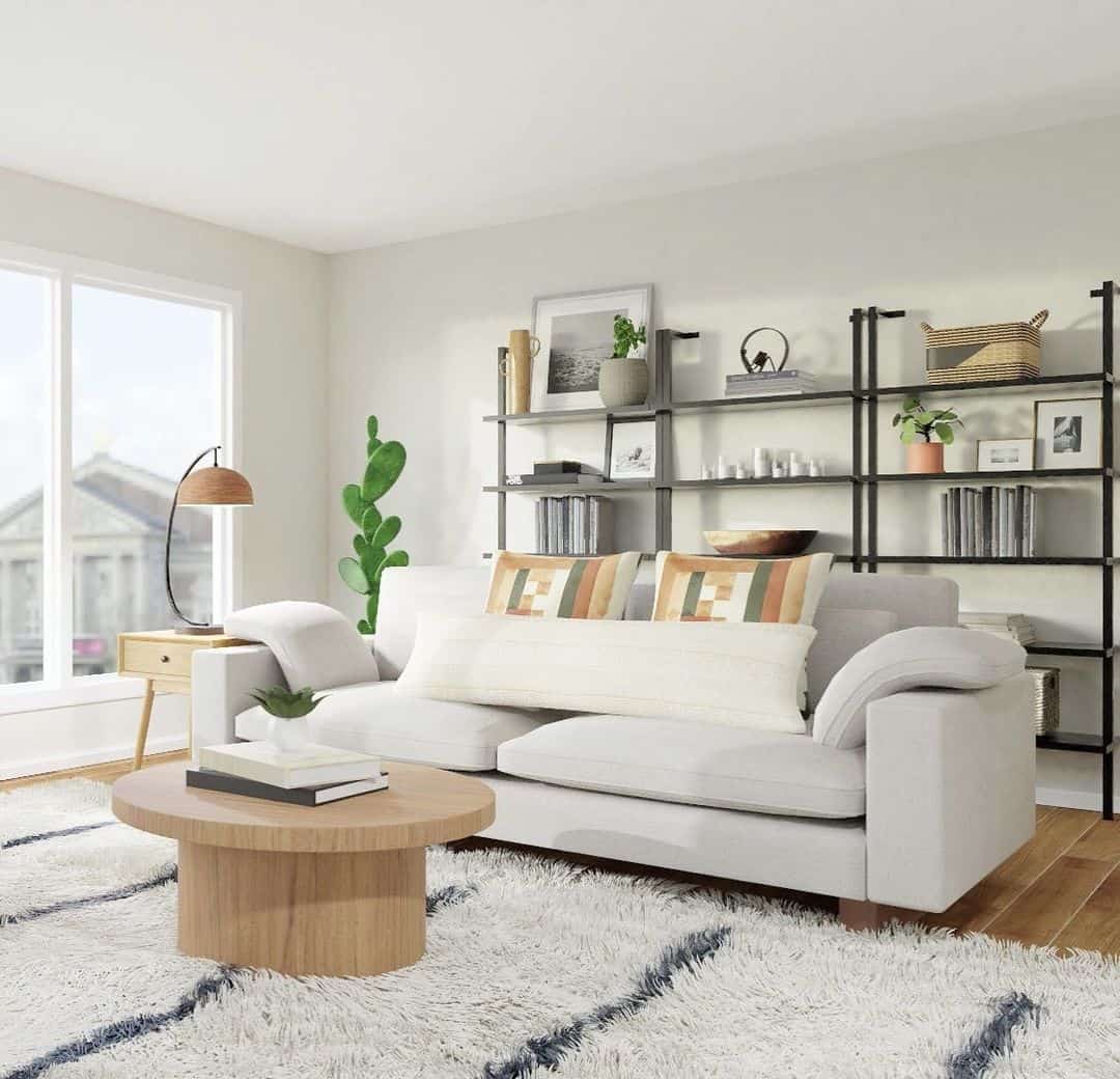 How To Decorate The Space Behind The Sofa