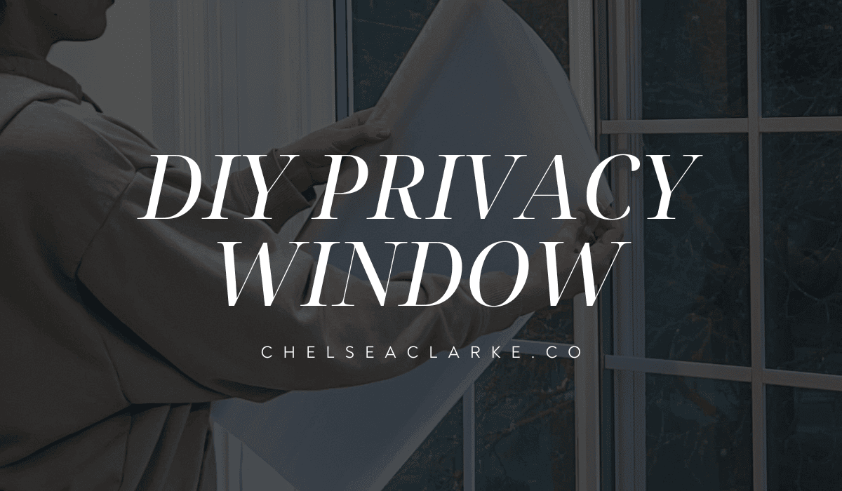 How To Apply Privacy Window Film To Make Windows Private