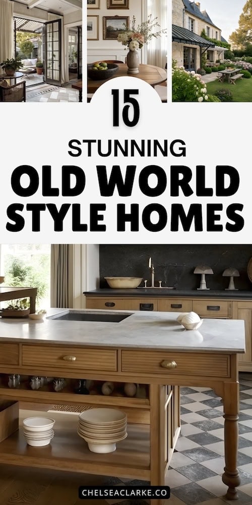 20 Charming Old World Home Decor Ideas And Inspiration